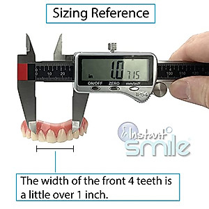 Instant Smile Comfort Fit Flex - Natural Shade - Upper Veneer Cosmetic Teeth