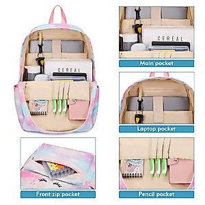FITMYFAVO Backpack for Girls Elementary Middle School Bookbag Travel Daypacks for Teens Students Durable Laptop Bags