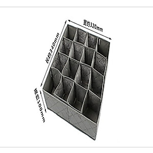 Underwear Drawer Closet Organizers Dividers, AStorePlus® 30 Compartments Ties Bra Panty Socks Wardrobe Organizer Storage --US SHIPPING