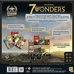 Jeu Repos Production - 7 Wonders Nouvelle édition - French Language