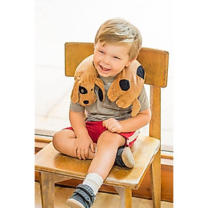 LakiKid Shoulder Wrap for Kids Multi-Purpose Neck Pillow for Kids, Travel Companion, Soft & Cuddly Polyester Animal