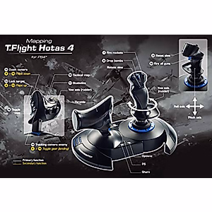 Thrustmaster T.Flight HOTAS 4 (Compatible with PS5, PS4 and PC)