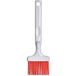 SPARTA 4040505 Silicone Basting Brush With Red Bristles, 3 Inches, Red