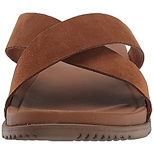UGG Men's WAINSCOTT Slide Sandal, Chestnut Suede, 10