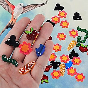 CZYY Wingspan Food Resource Tokens Included Nectar Set of 174 Acrylic Laser Cut Upgraded for Wingspan Board Game