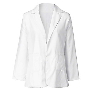 Womens Casual Blazers Open Front Long Sleeve Work Office Jackets Plus Size Blazer for Women Fashion Trendy Slim Tops