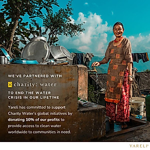 YARELI Bentonite Clay Powder Facial Mask & Detox Bath, Pure Indian Healing Clay, 2lb (32oz)