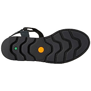 Timberland Women's Bailey Park Webbing-Strap Sandal, Black Nubuck, 8