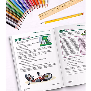 Spectrum 7th Grade Writing Workbooks, Ages 12 to 13, 7th Grade Writing, Informative, Argumentative, Comparative, and Fiction Story Writing Prompts, Writing Practice for Kids - 136 Pages