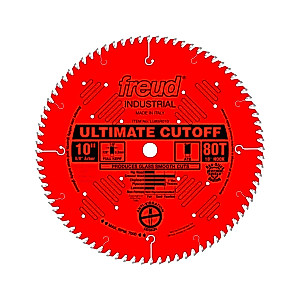 Freud LU85R012: 12" Carbide Tipped Saw Blade for Crosscutting