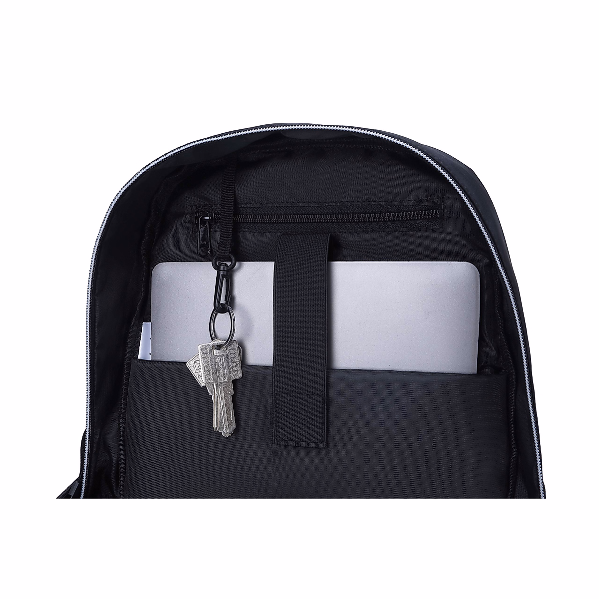 Acmebon Stylish Backpacks for Boys and Girls Casual Daypack for Women Black