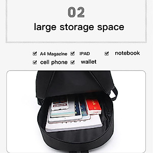 Orbiba Women School Bag Large Capacity Stitch Backpack Casual Multicolored Stylish and Functional School Bags for Girls-style6