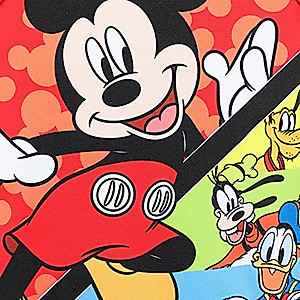 Bioworld Mickey Mouse 16" Kids' Hooded Backpack with Ears