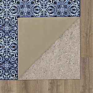 Mohawk Home Amstel Navy Area Rug, 5'x8',