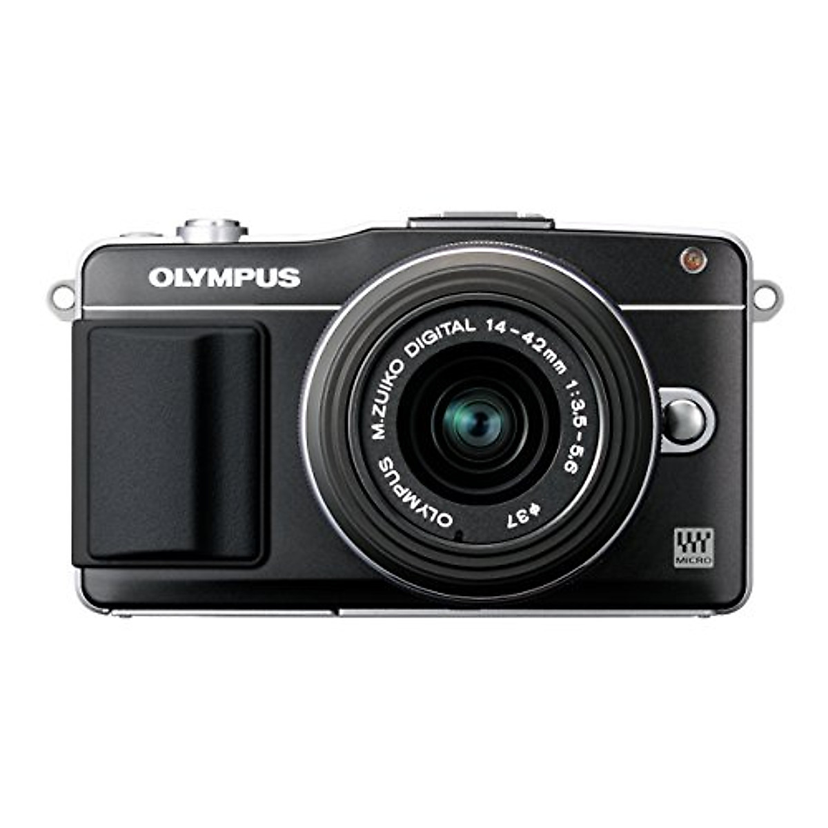 Olympus E-PM2 Mirrorless Digital Camera with 14-42mm Lens (Black) (Old Model)