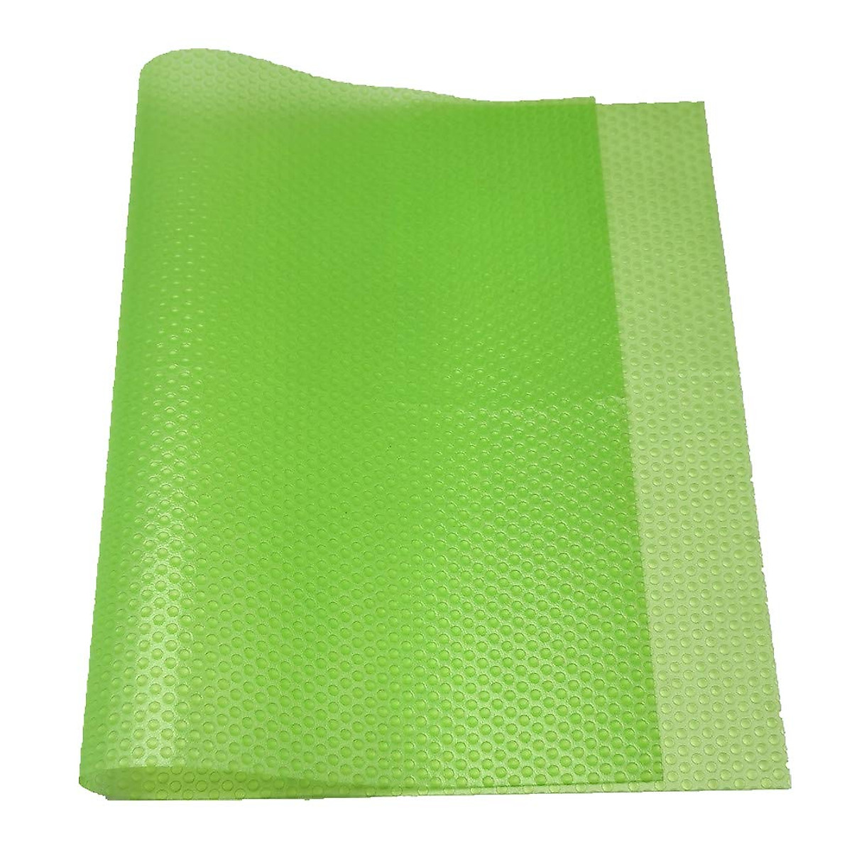Artviva Refrigerator Mats Fridge Shelf Liner 8 Pcs, Water/Oil Proof Placemates Washable Refrigerator Liners for Drawer Cabinet Table (Green)