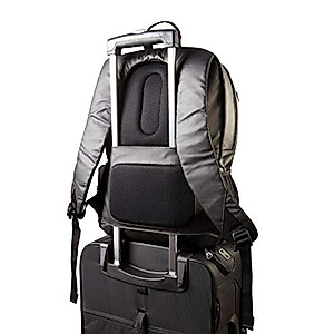 Genius Pack Intelligent Travel Backpack - Smart, Organized, Lightweight Backpack (Titanium)