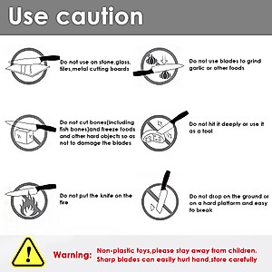 AOKEDA 15pcs Kitchen Knife Set with Block, Sharpener and Scissor, Stainless Steel Knives with Extre-light Straw Handle (Mint Green)