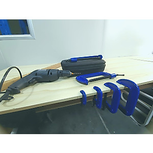 6 Piece C Clamps Set. 1/2/3/4/5/6-Inch,C Clamp, C Clamps Heavy Duty (1"2"3"4"5"6")