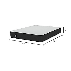 HIMMLINE Full Mattress, 10 Inch Hybrid Mattress, Gel Memory Foam and Pocket Spring Full Bed Mattress in a Box, Medium Feel, Cooler Sleep & Pressure Relief, 54”*75”, 120 Nights Risk-Free Trial