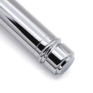 Edwin Jagger DES89BL Chrome Short DE Safety Razor (Closed Comb)