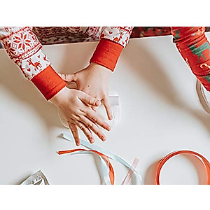 Ultimate Pawprint Keepsake Kit (Makes 2) - Paw Print Christmas Ornament w/ Bonus Personalization Tool & Display Stands! For Dogs, Cats & Pets. Non-toxic. Clay Air-Dries Soft, Light & Uncrackable.