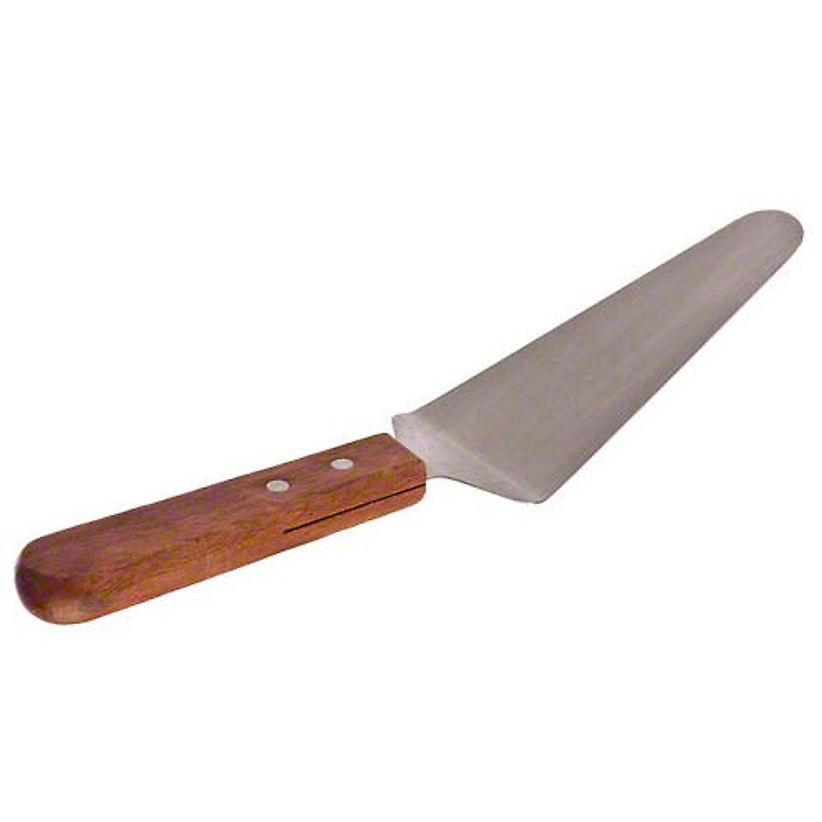Update International WPS-6 Stainless Steel Pie Server with Wood Handle, 10-Inch