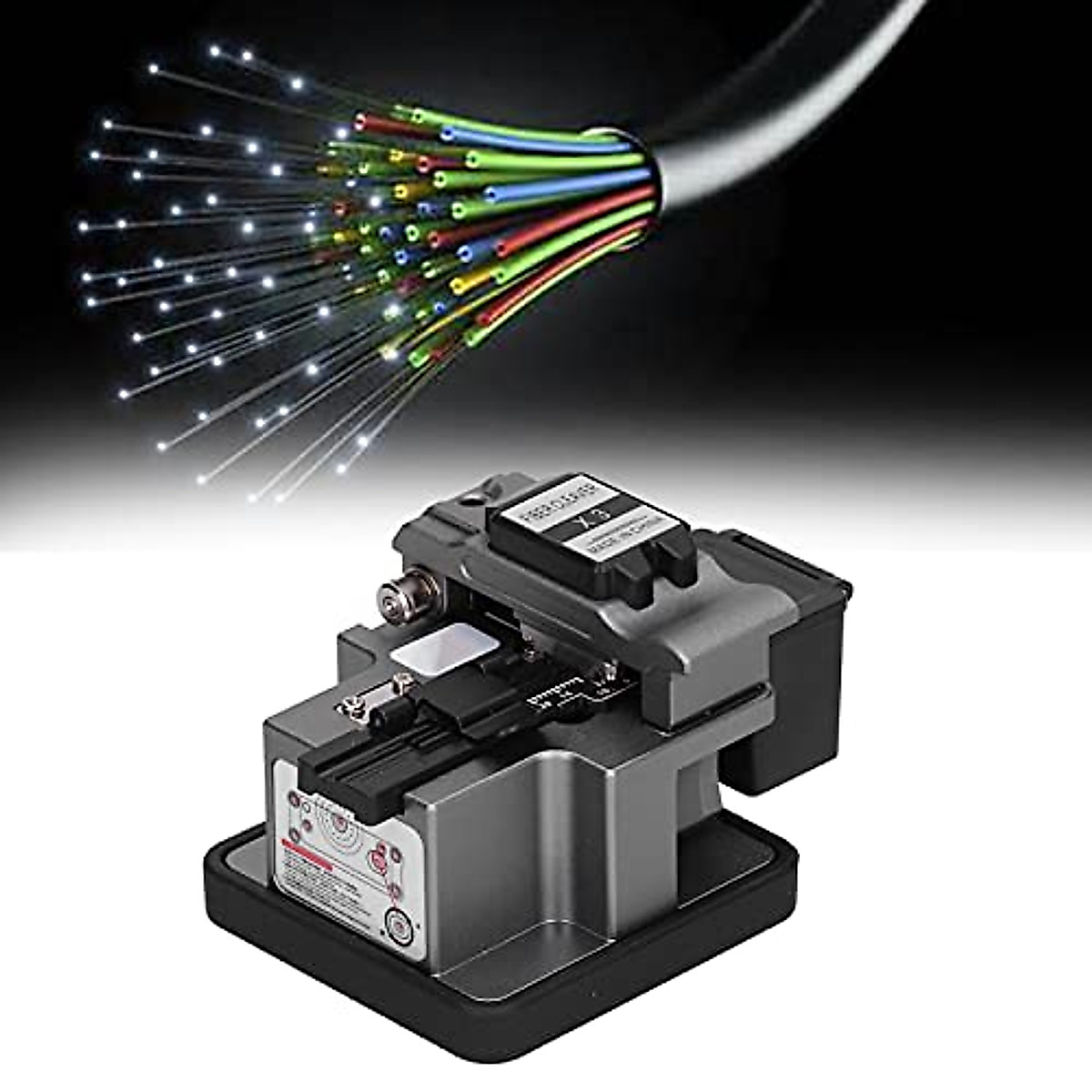 For Fiber Cleaver High Accuracy Cable Cutter Tungsten Steel 24 Surface Blade Manual Back Knife X3