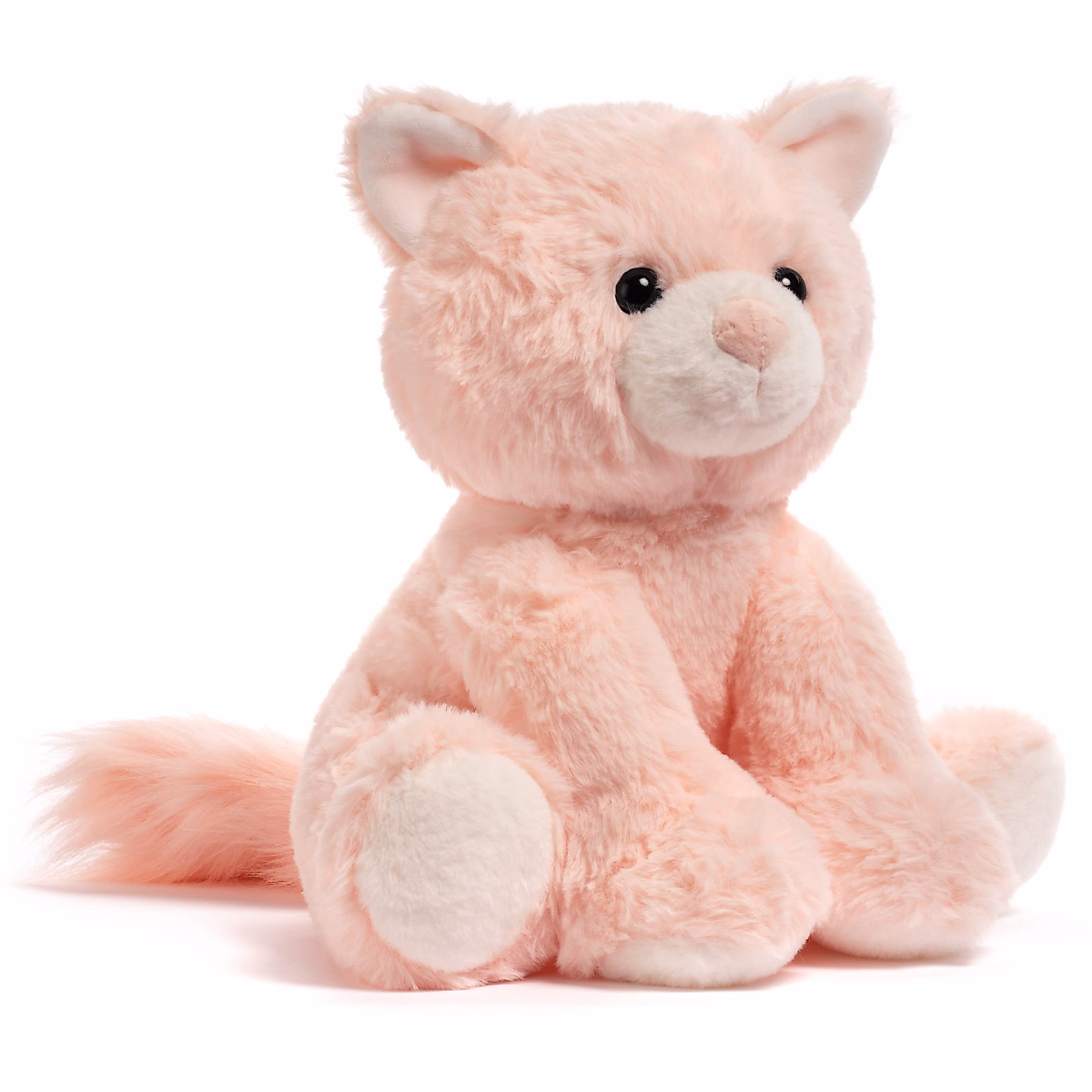 Laila and Lainey Cat Stuffed Animal - Cat Gifts for Girls Ages 0 1 2 3 4 5 6 7 8 Years, Pink Stuffed Animal