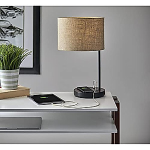 Adesso Oliver Wireless Charging Table Lamp