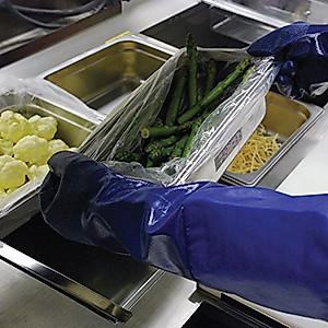 DayMark Safety Systems-IT110214 Steam Pan Liner, 18" x 14", for Use in 1/3 and 1/4 Size Pans (Pack of 250),Clear