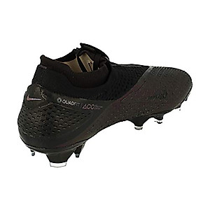Nike Men's Phantom VSN 2 Elite DF FG (8, Black/Black)