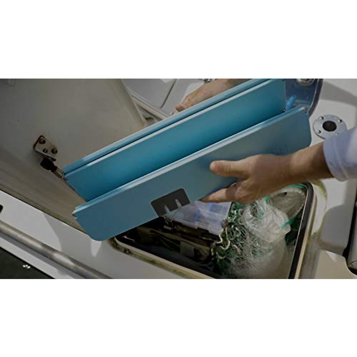 Stowaway Cutting Board - Folding Cutting Board Designed To Easily Fold, Lock, and Stow Anywhere.