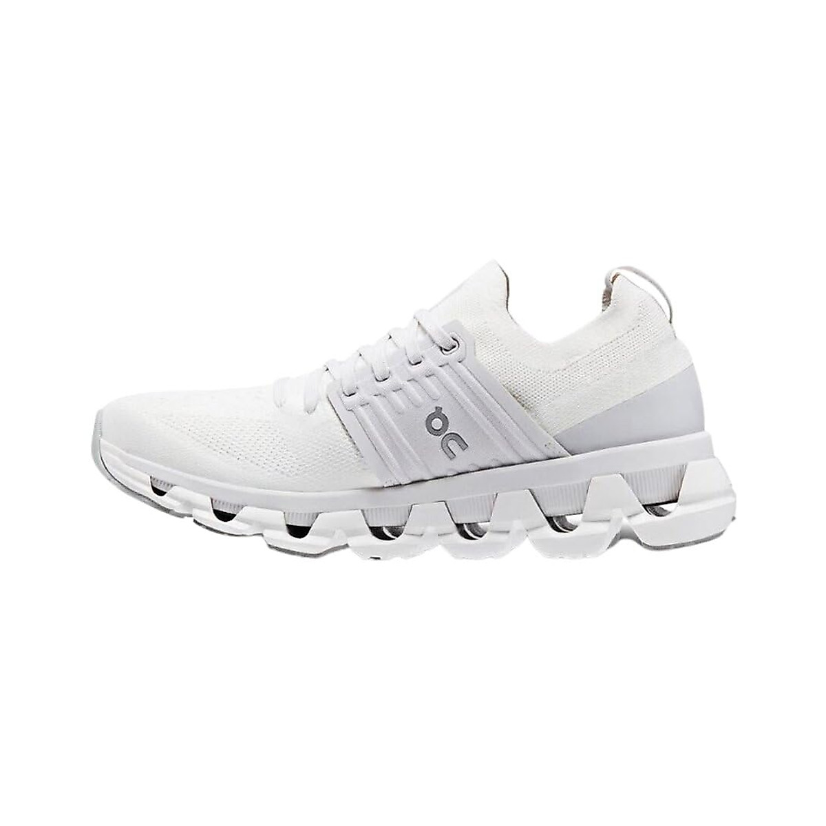 On Women's Cloudswift 3 Sneakers, White/Frost, 8 Medium US