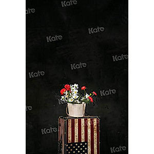 Kate 10ft×12ft Solid Black Backdrop Portrait Background for Photography Studio