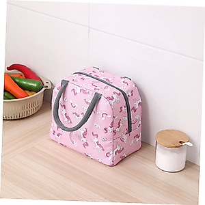 Gadpiparty Cooler Tote Bag Insulated Thermal Lunch Tote Thermal Organizer Lunch Purse Meal Prep Bag Thermal Picnic Tote Lunch Cooler Bag Cooler Lunch Camping Coolers Food Travel Wallet