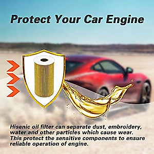 Oil Filter Fits Porsche 911 Boxster Carrera Cayenne Cayman Replace Mann Filter Hu 719/5x | Part No. 99610722552 99610722553 99610722560