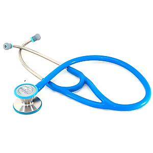 Kila Scopes Virtuoso Stethoscope - Professional Dual Head Cardiology & Diagnostic Stethoscope for Doctors and Nurses - with Accessories, K750 Sky Blue