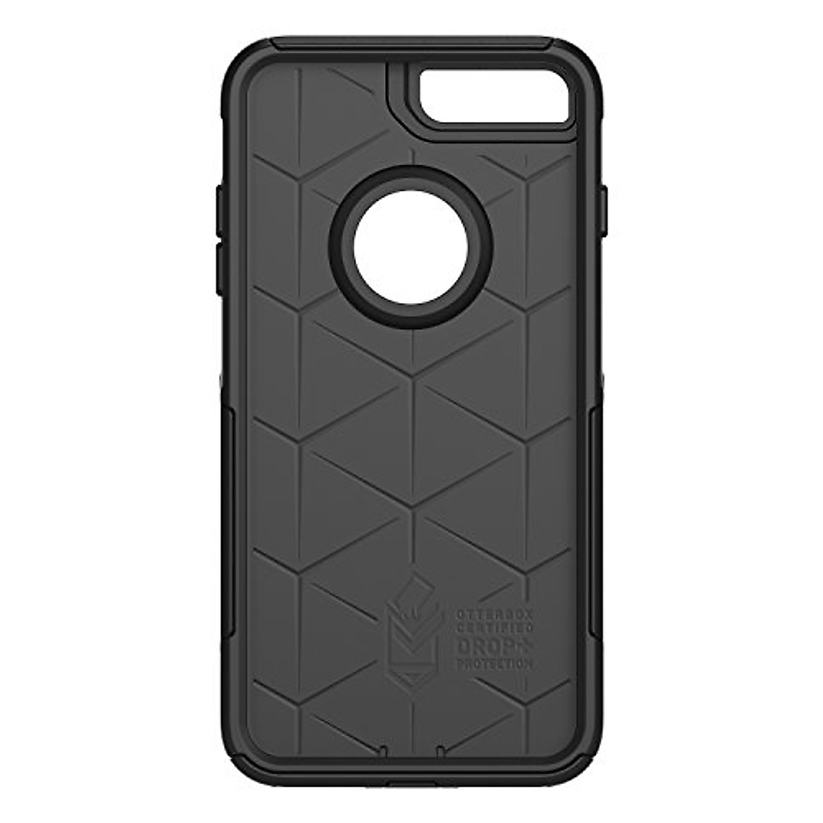 OtterBox iPhone 8 PLUS & iPhone 7 PLUS (ONLY) Commuter Series Case - BLACK, slim & tough, pocket-friendly, with port protection