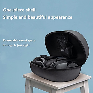 Case for HTC Vive Focus 3 VR,EVA Hard Shell Shockproof Storage Bag Carrying Case for HTC Vive Focus 3 VR Virtual Reality Headset with Disposable Eye Mask