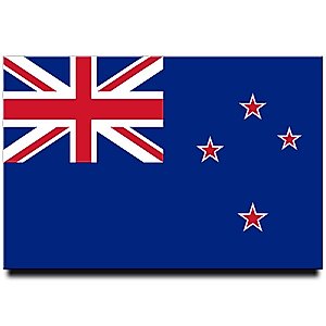 New Zealand Flag Fridge Magnet Wellington Travel Souvenir Auckland