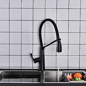 NZDY Faucet Kitchen Faucet Deck D Hot Cold Water Tap Pull Down Bathroom Kitchen Mixer Tap Rotate Spout for Kitchen