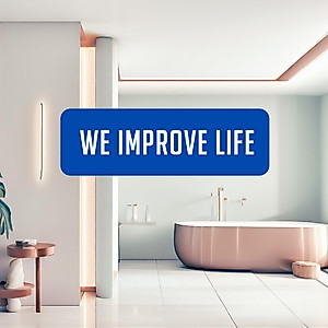 Welvzen 1/2" Thick Spacer for Tub Spout, Flange Trim Ring for Bath Faucet, Eschutcheon Cover Plate for Spigot with Split PVC Blocking Water, Shower Pipe Remodeling Sealer (304SUS-Brushed Nickel)