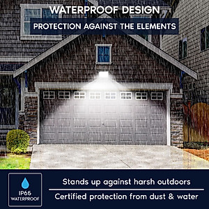 LUXRITE Slim Outdoor LED Wall Pack Light with Dusk to Dawn, Semi Cutoff, 45W-75W Tunable, 10125LM, 3CCT 3000K-5000K, IP65, 120-277V, UL, DLC - Commercial Warehouse Building Security Lighting (2 Pack)