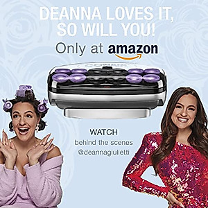 Conair Jumbo and Super Jumbo Ceramic Hot Rollers, Bonus Super Clips Included (Amazon Exclusive)