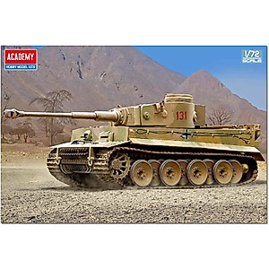 ACADEMY Models German Tiger I Early, Scale 1/72, Model Kits
