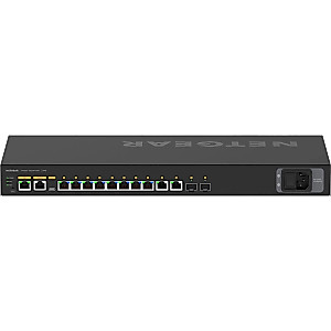 Netgear AV Line M4250-10G2XF-PoE+ 12-Port 240W Managed Switch