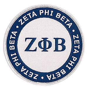 Desert Cactus Zeta Phi Beta Sorority Patch Embroidered Appliqué Sew or Iron On Greek Blazer Jacket Bag (Patch 6)