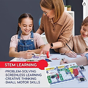 Snap Circuits Extreme SC-750 Electronics Exploration Kit - Over 750 Projects, Full Color Manual, 80+ Parts for STEM Education, Kids 8+