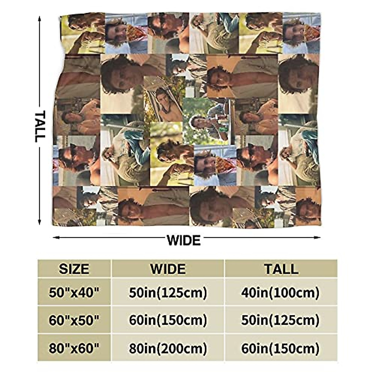 UiloveJohn B Outer Banks Super Soft Cozy Blanket Microfiber Flannel Lightweight Throw Blanket for Bed Couch Sofa Chair Living Room,Suite for All Season 60inchX50inch